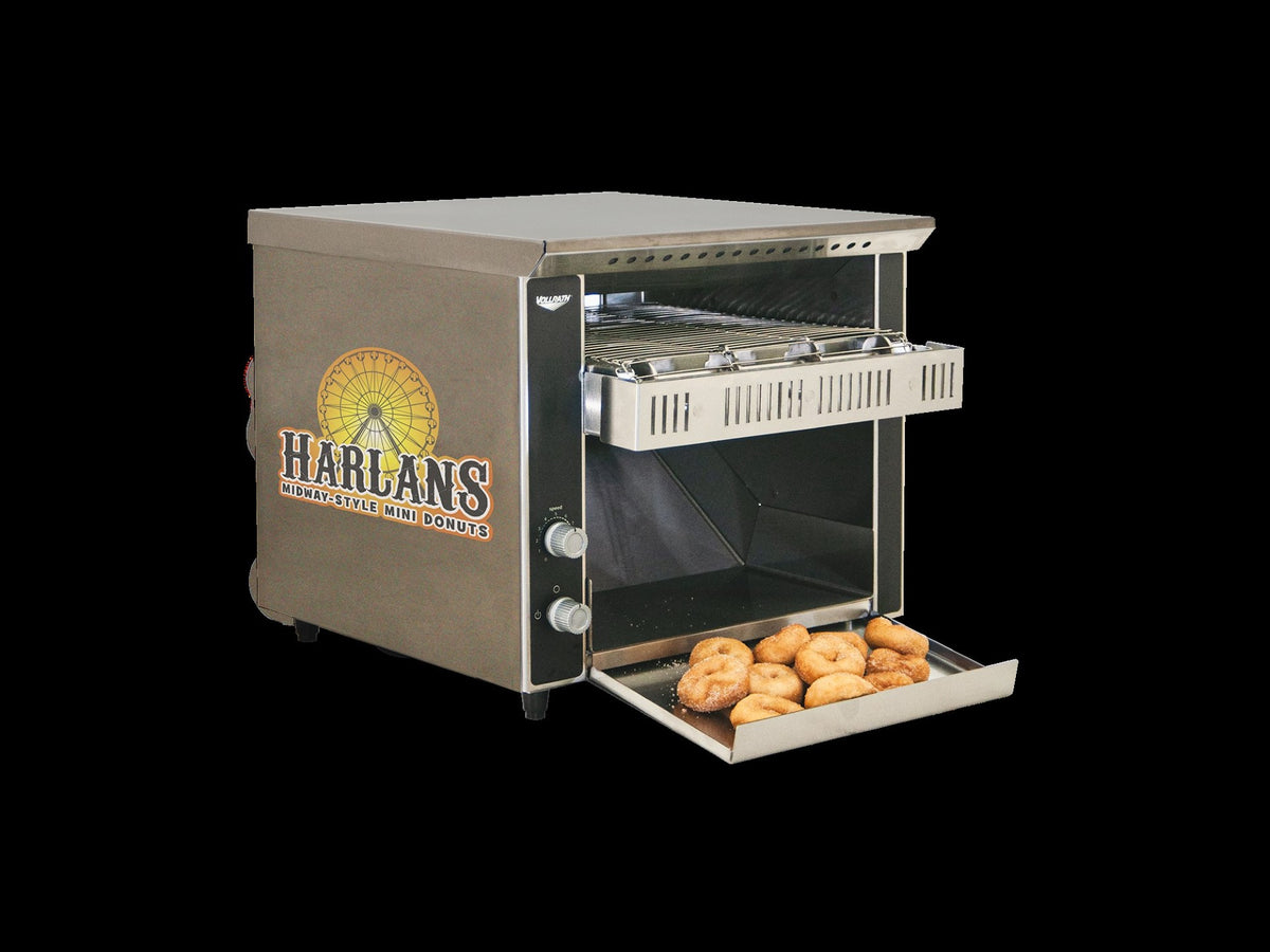 Midway Mini Donut Conveyor Oven – Harlan Fairbanks Canada