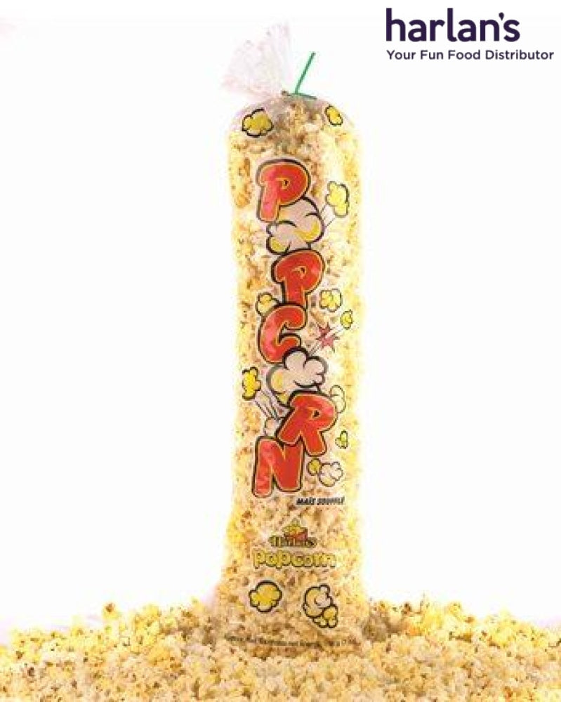 30'' Poly Popcorn Bags 7oz Clear - 1000/case -Item#84P30 – Harlan ...