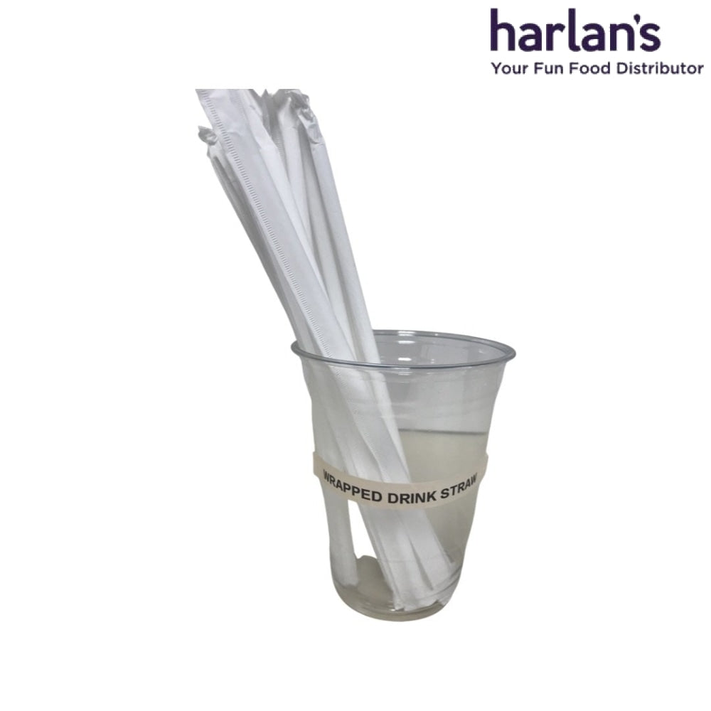 8'' Individually Wrapped Straws (914S) - Case of 10,000 -Item#80WR8-CA ...
