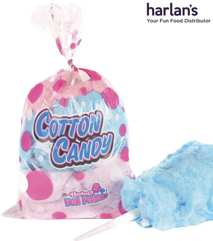 Floss Bags / Cotton Candy Bags 1000/case -Item#5575 – Harlan Fairbanks ...